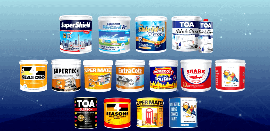 สี TOA สีคุณภาพสูงเพื่อทุกงานก่อสร้าง | Hiachet